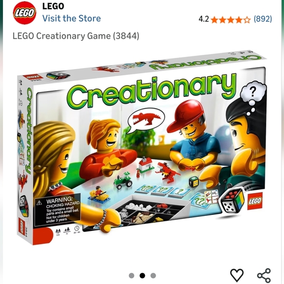 Lego | Toys | Lego Creationary Game Complete Set | Poshmark